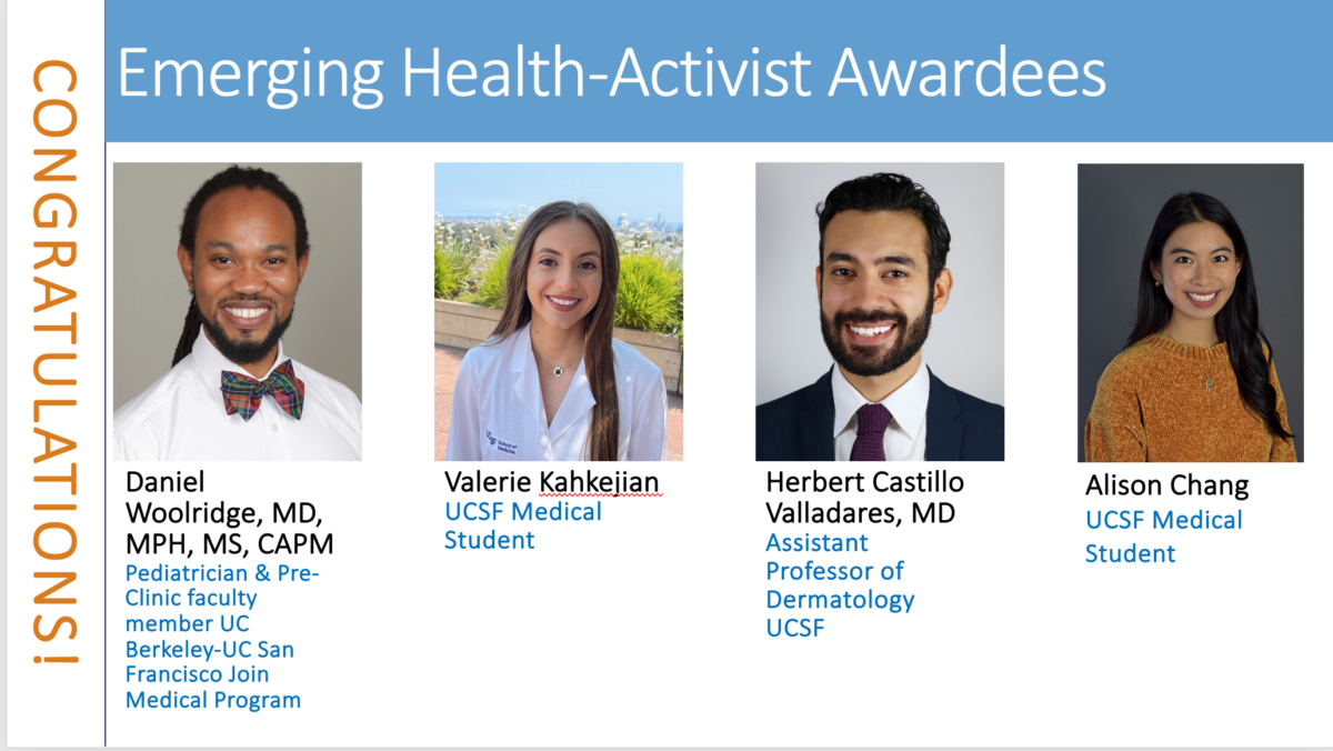 Congrats to Emerging Health-Activist Awardees & More – SF BAY ...